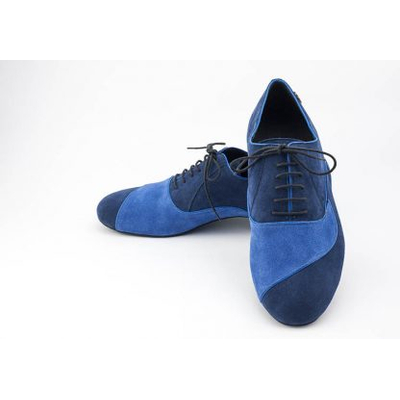 Tango Shoes For Men - Blue - Tango Cefiro Collection - Tangorium