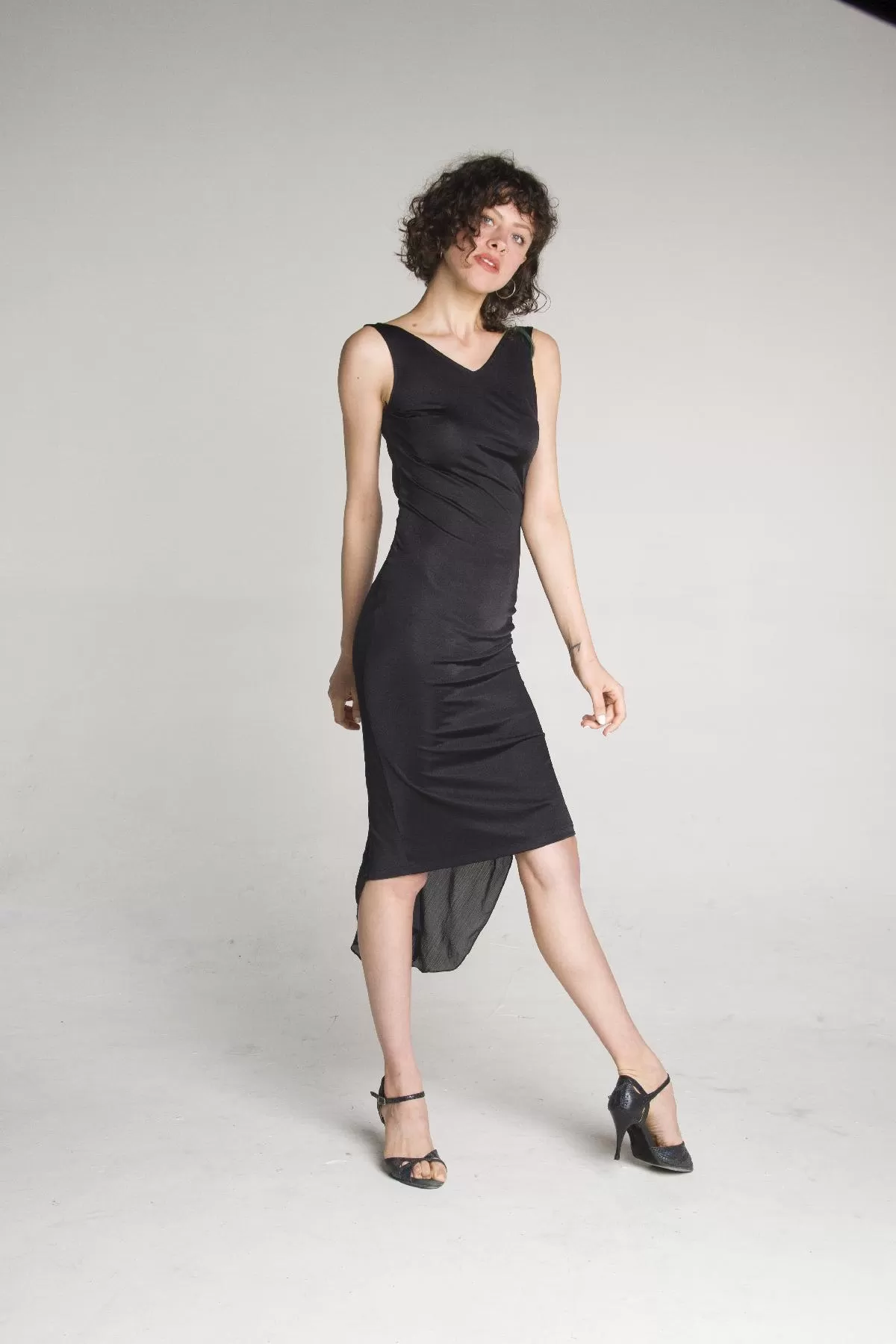 Swan Si-Black Tango Dress